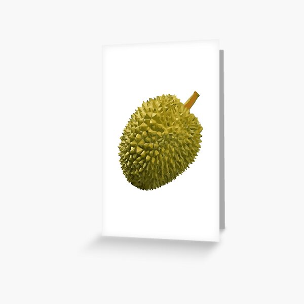 "DURIAN" Greeting Card for Sale by daddylongarms | Redbubble