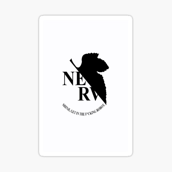 "Evangelion NERV case" Sticker for Sale by CrimsonRogue | Redbubble