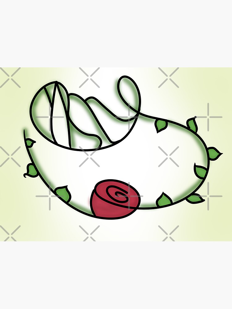 "BTS Army Rose Logo" Sticker by FluffyKittyz | Redbubble