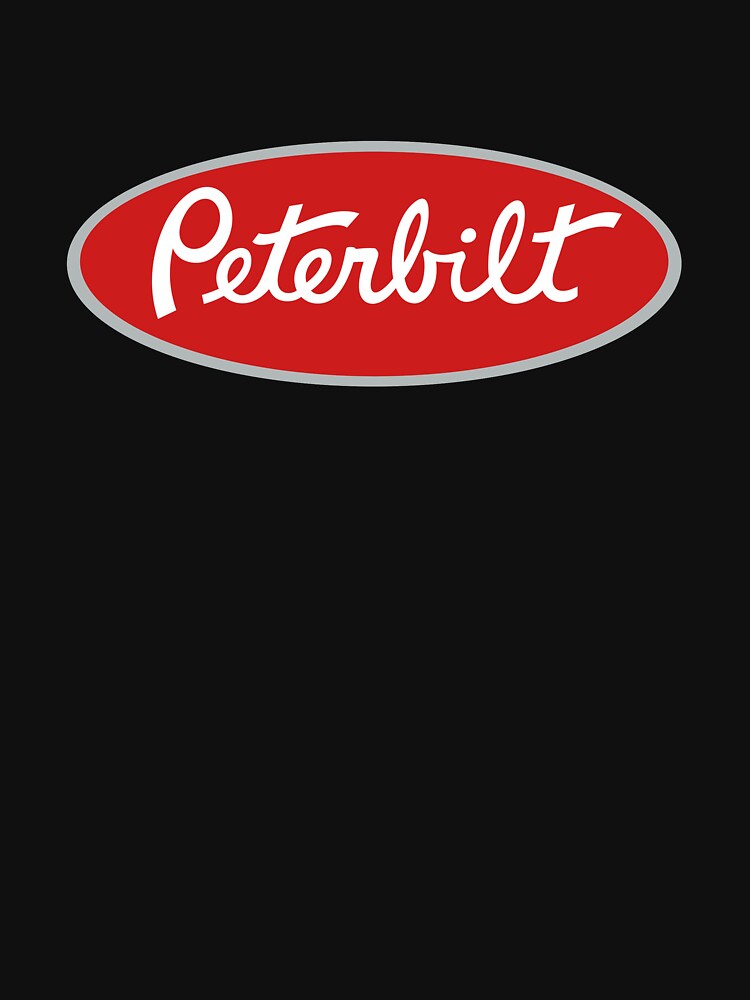 "Peterbilt" T-shirt for Sale by apiktenan | Redbubble | peterbilt t ...
