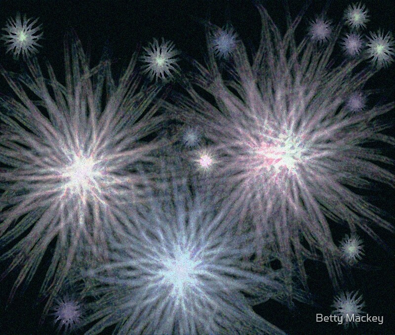 "Stars Wrapped in Night" by Betty Mackey | Redbubble