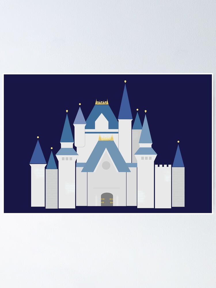 "Magic Castle" Poster by MaruCS | Redbubble