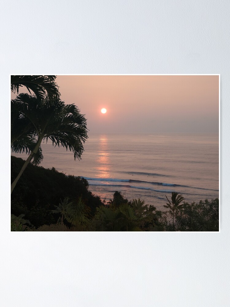 "Vog Sky Sunset" Poster by Guizalo | Redbubble