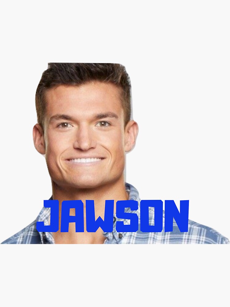 "Jackson- JAWson- Michie BB21" Sticker by adeletalk | Redbubble