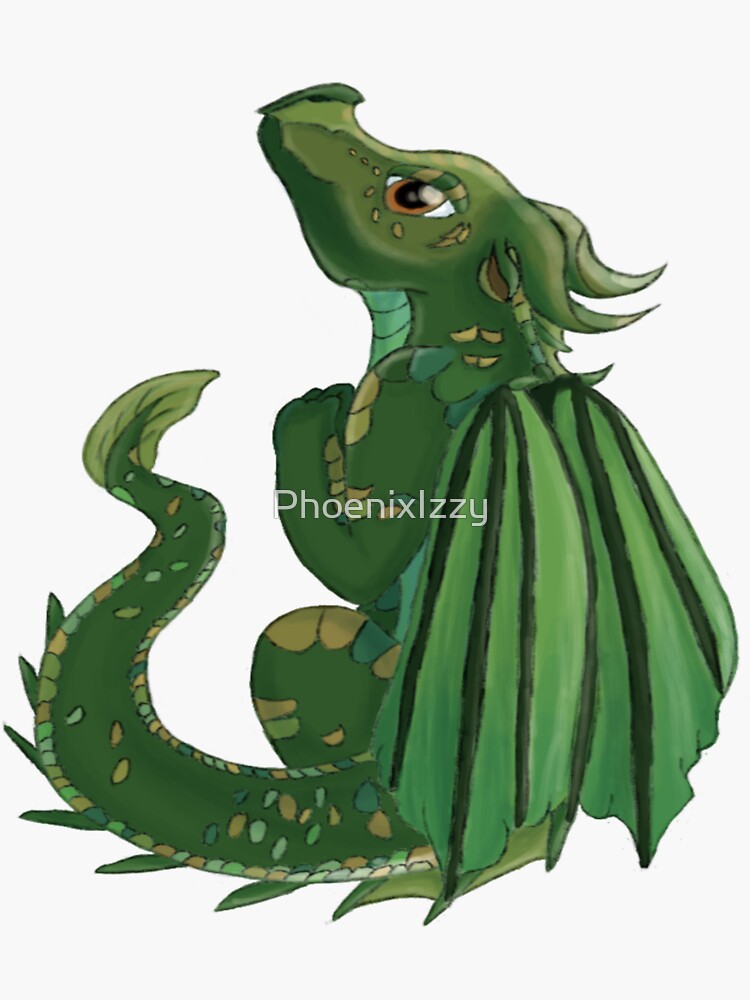 "Kingsfoil - Leafwing" Sticker by PhoenixIzzy | Redbubble