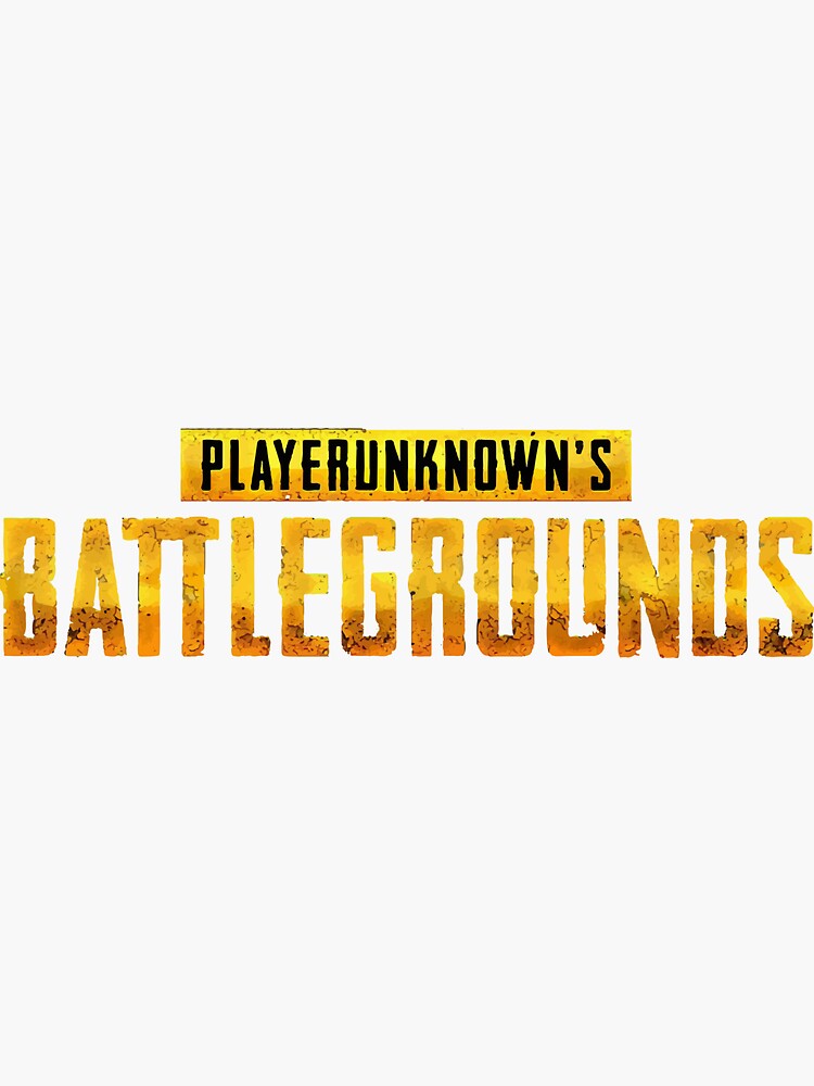 "PUBG - PLAYERUNKNOWN'S BATTLEGROUNDS" Sticker for Sale by prostyle ...