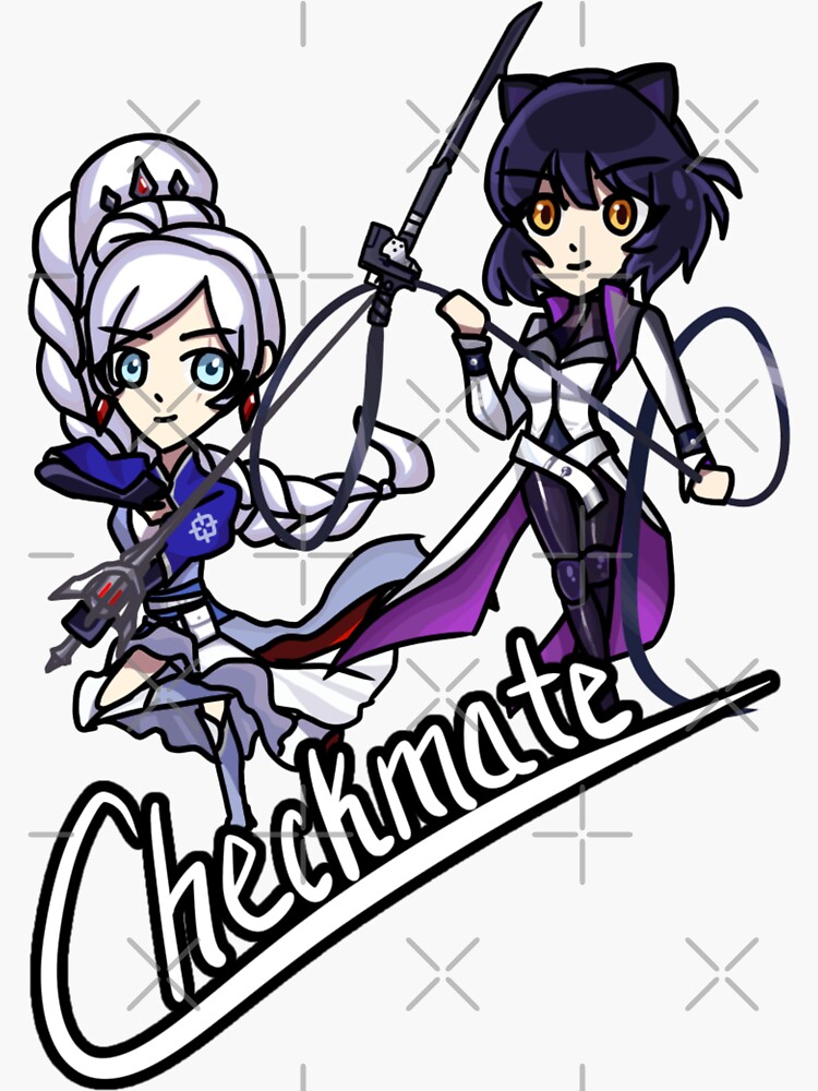 "Checkmate" Sticker by vickytea | Redbubble