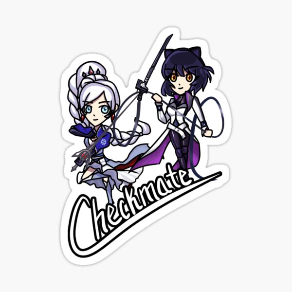 "Checkmate" Sticker by vickytea | Redbubble