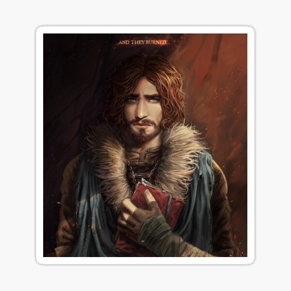 "Burnt" Sticker by Azraelion | Redbubble