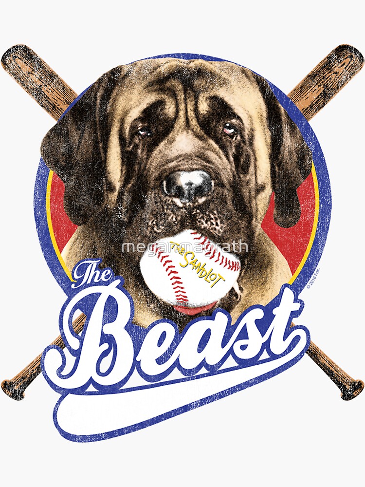"The Beast" Sticker for Sale by meganmagrath | Redbubble