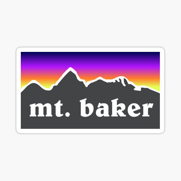 Mount Baker Stickers | Redbubble