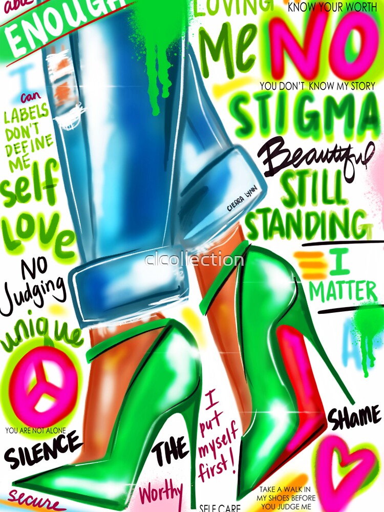 "STEP AGAINST STIGMA - NO STIGMA COLLECTION" Premium T-Shirt for Sale ...