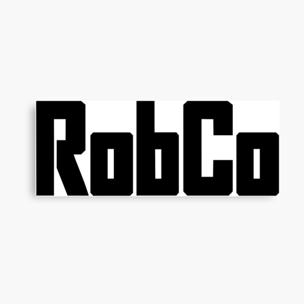 "RobCo Industries Logo" Canvas Print by TheRagingArden | Redbubble