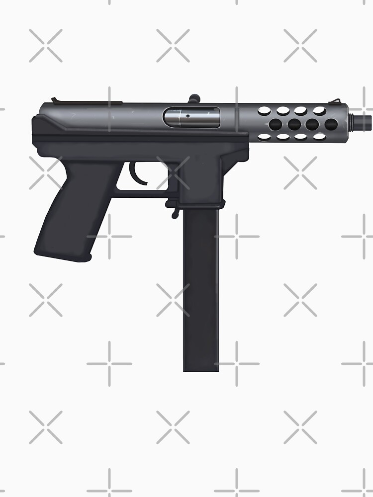 "Intractec Model 9 / Tec-9 / Pistol" T-shirt for Sale by omfgtimmy ...
