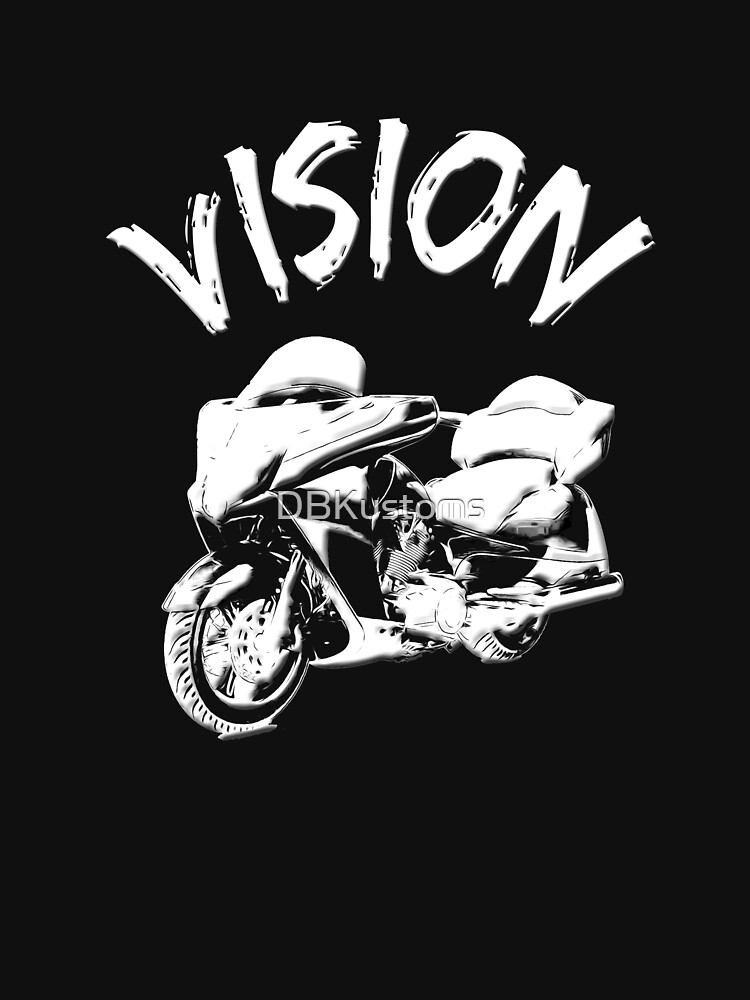 "Victory Vision Graphic Motorcycle" T-shirt for Sale by DBKustoms ...