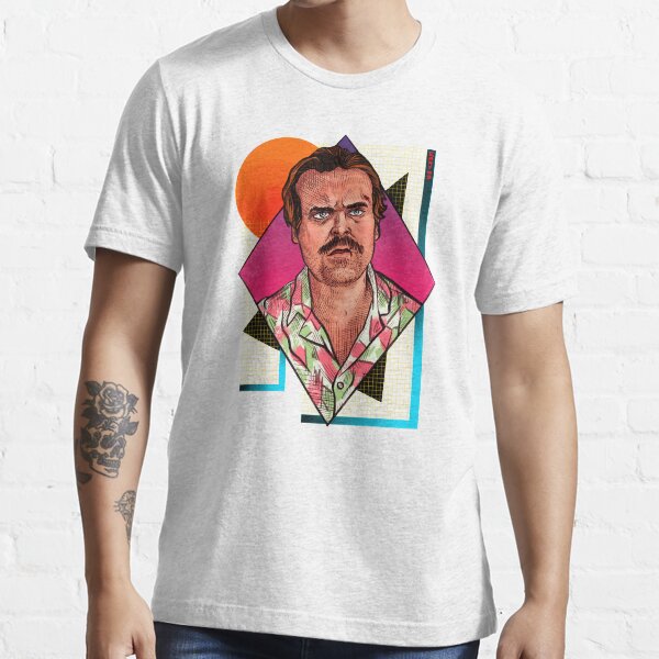 "Hopper" T-shirt for Sale by dxnyxllx | Redbubble | 80s t-shirts - neon ...