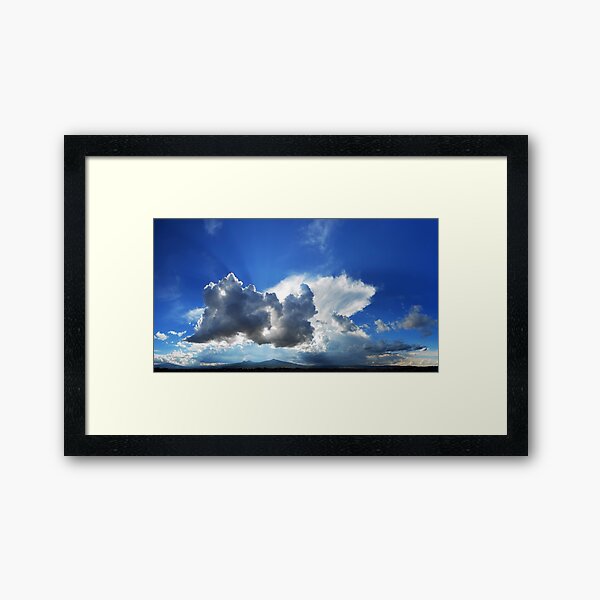 Lámina enmarcada «© HCS 93 Cumulus Incus y Cumulos Castellanus IAc.» de ...