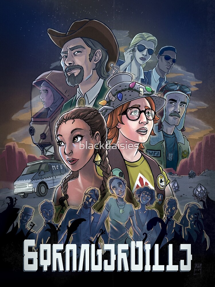 "Strangerville, the Movie Poster" Poster by blackdaisies | Redbubble