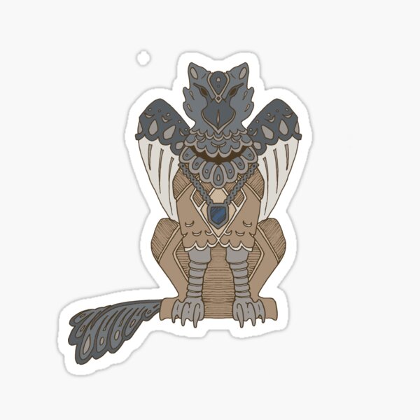 "House Guardian" Sticker for Sale by silverwolf42 | Redbubble