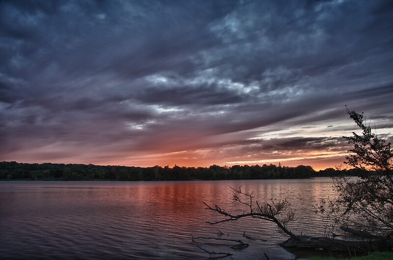"Lake Quannapowitt , Wakefield MA" by sfeole | Redbubble