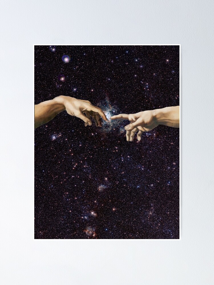"The creation of Adam" Poster for Sale by fergom | Redbubble