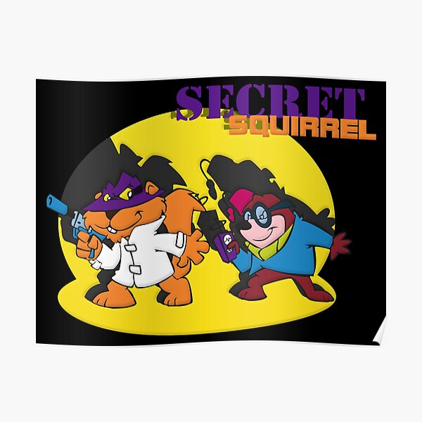 Secret Squirrel Posters | Redbubble