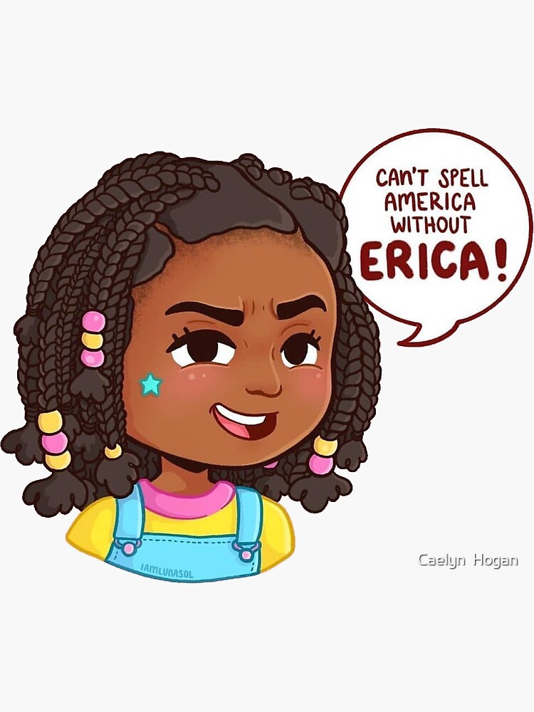 "Erika stranger things " Sticker for Sale by CaelynHogan | Redbubble