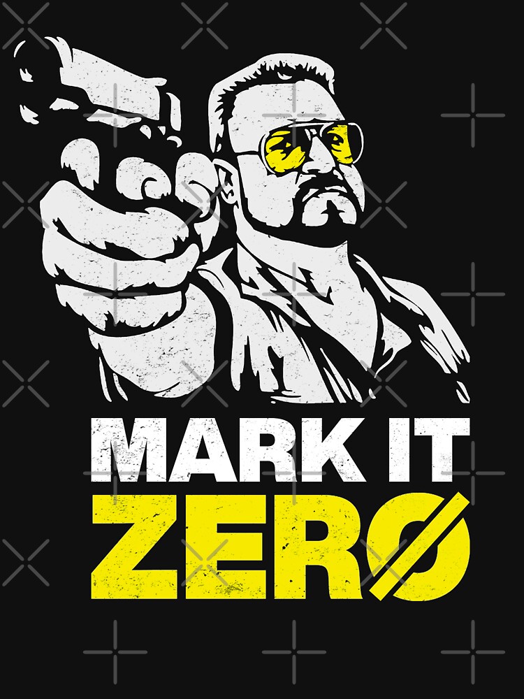 "Walter - Mark it Zero" Essential T-Shirt for Sale by Vector-Planet | Redbubble