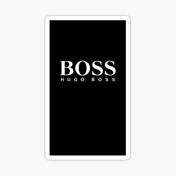 Sticker: Hugo Boss | Redbubble