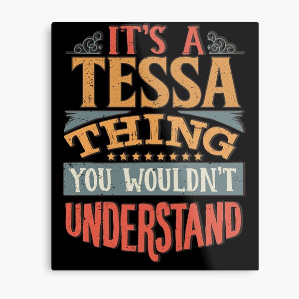 Tessa Metal Prints | Redbubble