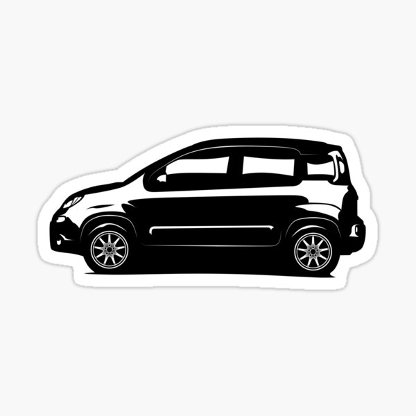 Fiat Panda Stickers | Redbubble