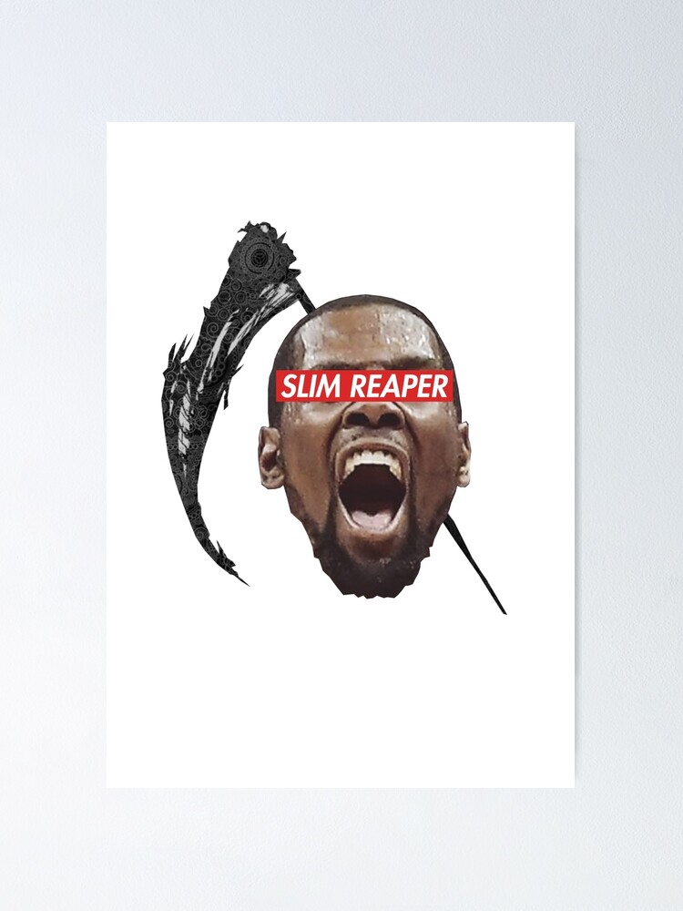 "Kevin Durant Slim Reaper" Poster by neoindividual | Redbubble