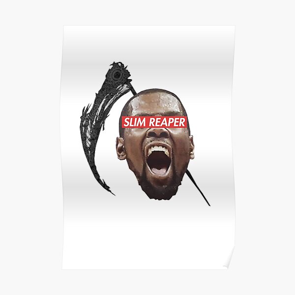 "Kevin Durant Slim Reaper" Poster by neoindividual | Redbubble