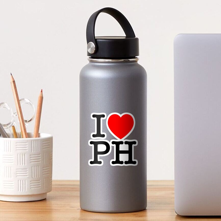 "I Heart PH (PHILIPPINES)" Sticker for Sale by elizaldesigns | Redbubble