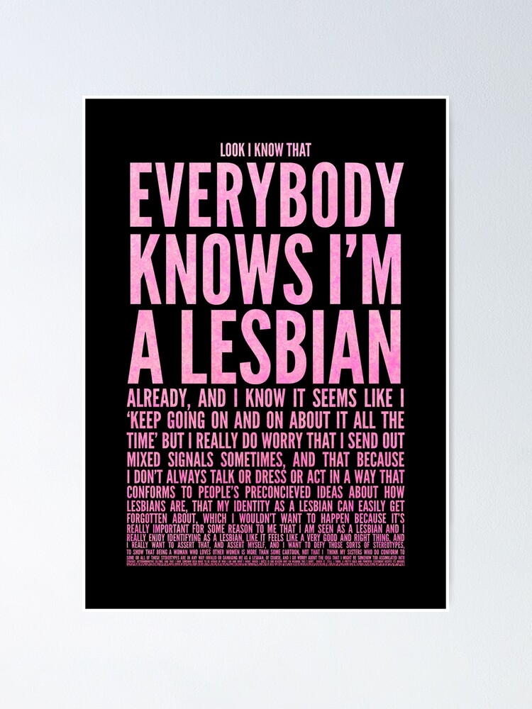 Everybody Knows Im A Slightly Neurotic Lesbian T Shirts Etc