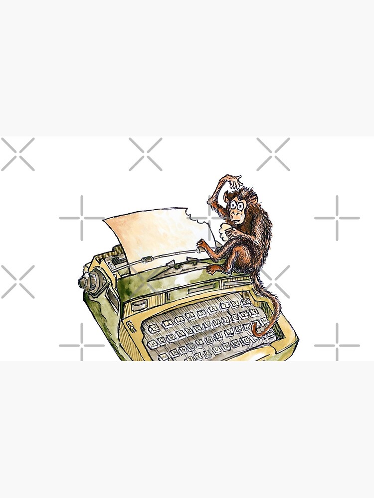 "Typewriter Monkey" Coffee Mug for Sale by Jokertoons | Redbubble
