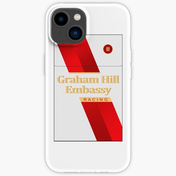 "Graham Hill Embassy Racing F1 Cigarette Pack" iPhone Case for Sale by ...