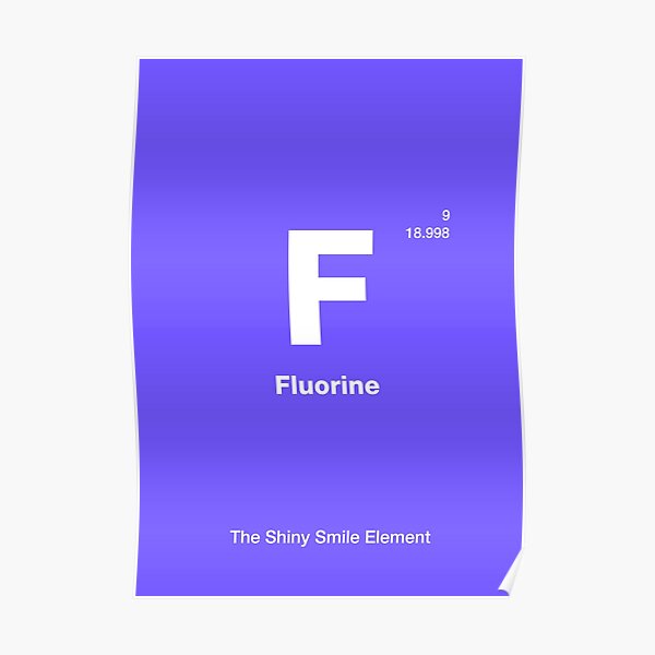 Fluorine Posters | Redbubble