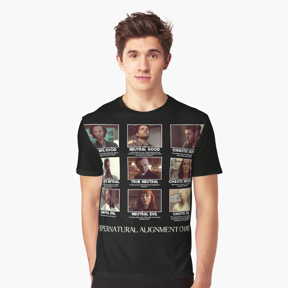 "Supernatural Alignment Chart" Poster for Sale by violue | Redbubble