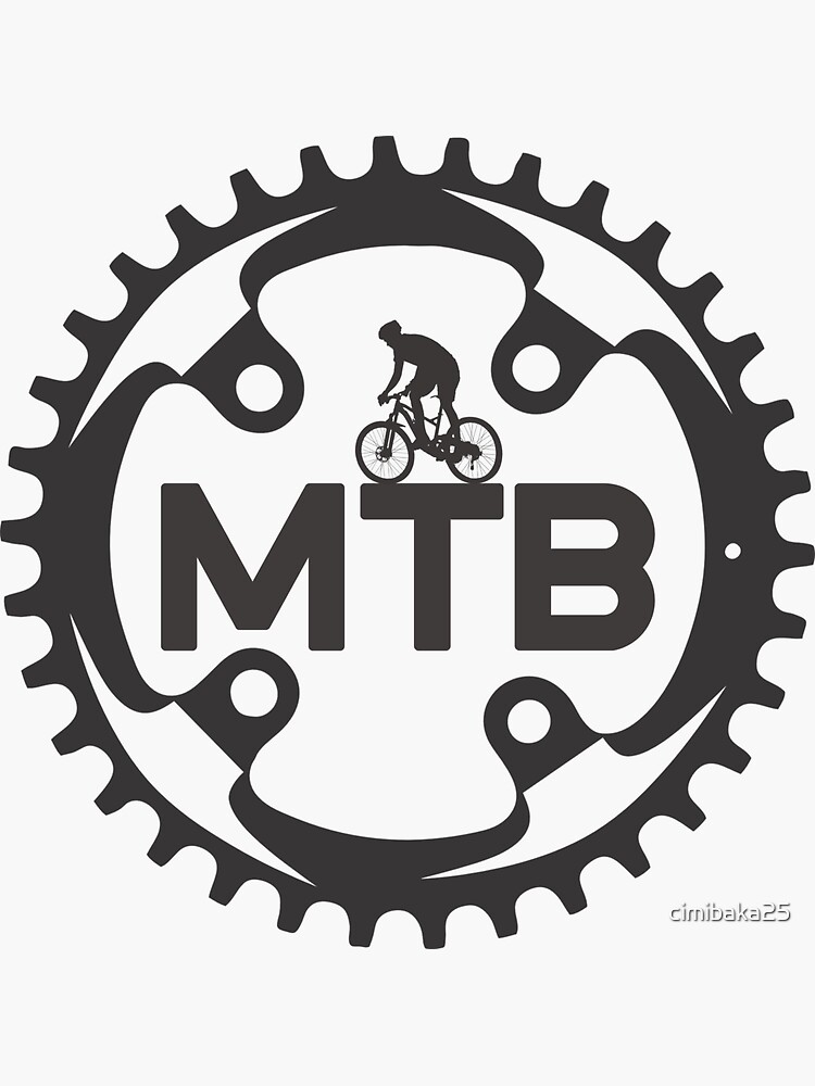 "MTB Life Mountain Bike " Sticker for Sale by cimibaka25 | Redbubble