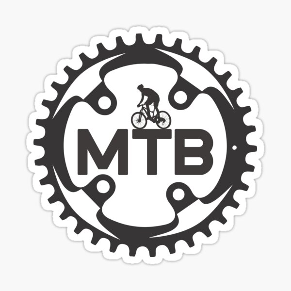 Sticker: Mountainbike | Redbubble