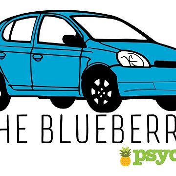 "Psych - "The Blueberry"" Sticker for Sale by MattNovelli | Redbubble