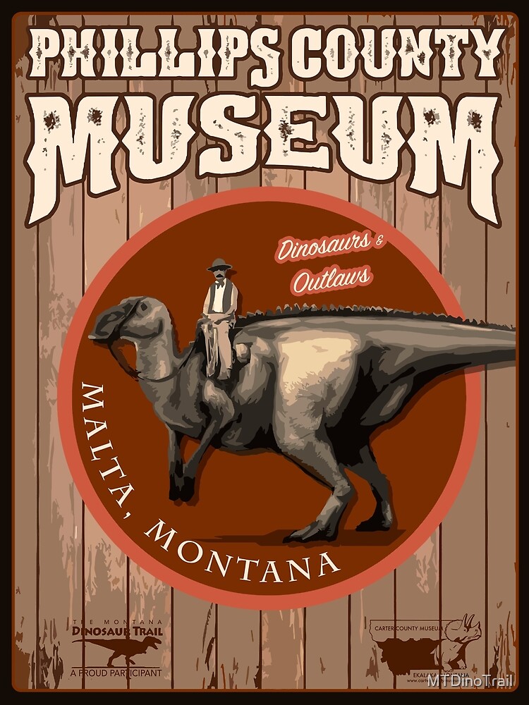 "Phillips County Museum" Poster for Sale by MTDinoTrail | Redbubble