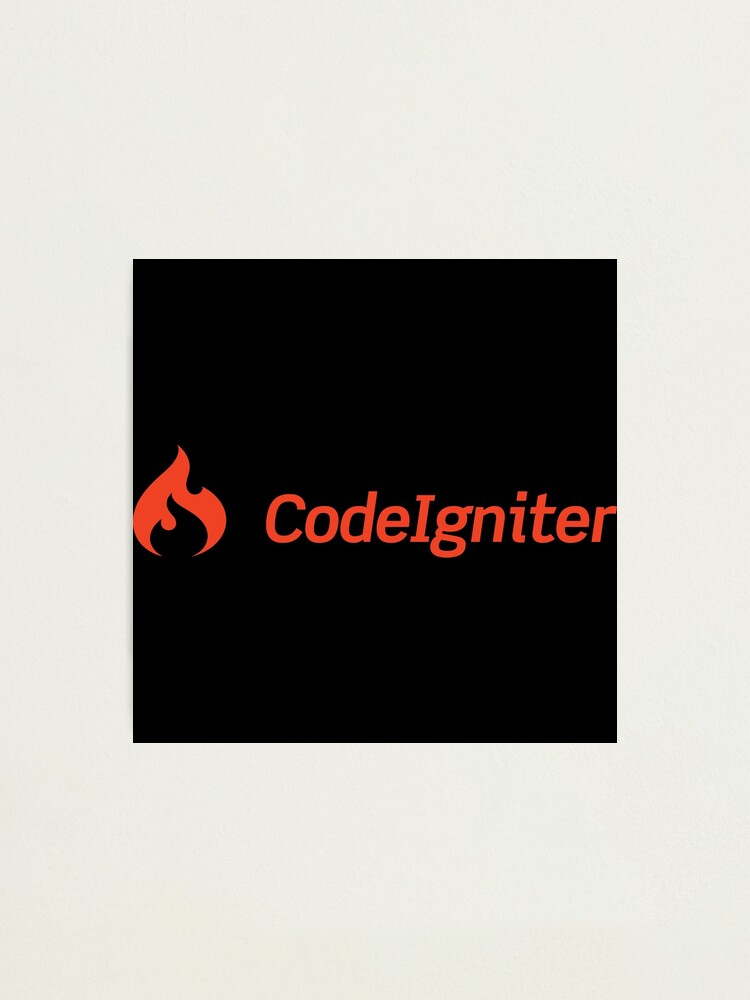 Fotodruck for Sale mit "CodeIgniter - Bestes PHP-Framework" von ...