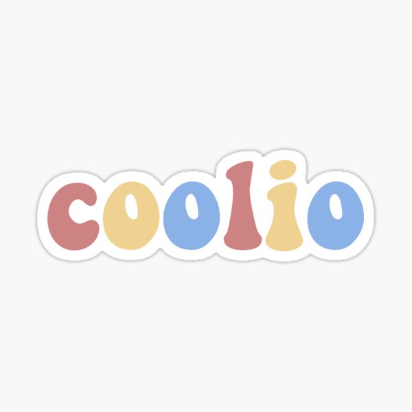Coolio Stickers | Redbubble