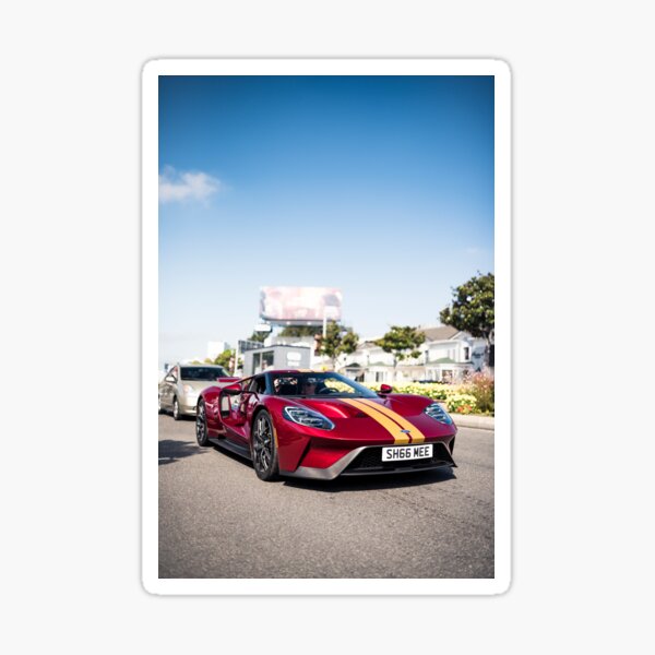 "Shmee's Ford GT" Sticker for Sale by JWKexotics | Redbubble