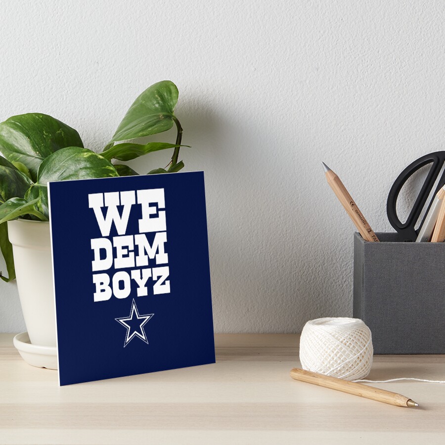 "We Dem Boyz WHITE" Art Board Print for Sale by jandre21 | Redbubble