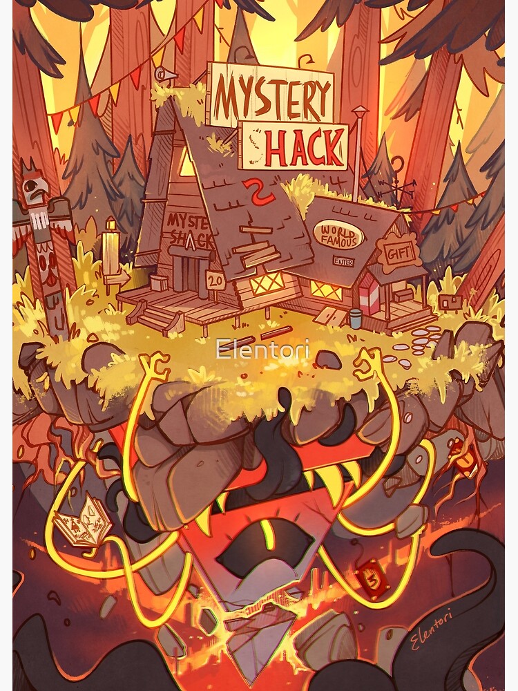 "Weirdmageddon" Poster for Sale by Elentori | Redbubble