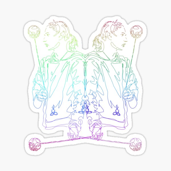 "Prideful Poi" Sticker by feeleveryflow | Redbubble