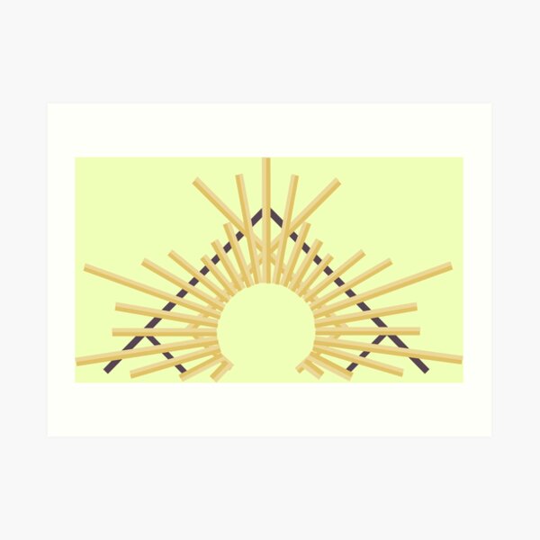 "Runic Arch - Midsommar" Art Print by shamsarp | Redbubble